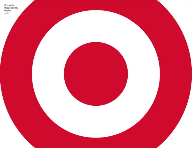 Target 2013 Corporate Responsibility Report | PPT