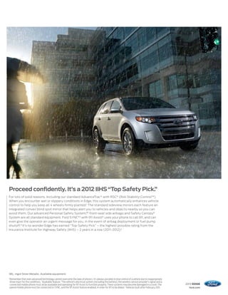 2013 Ford Edge | PDF