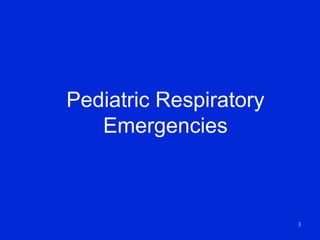 Gemc Pediatric Respiratory Emergencies Resident Training Pdf
