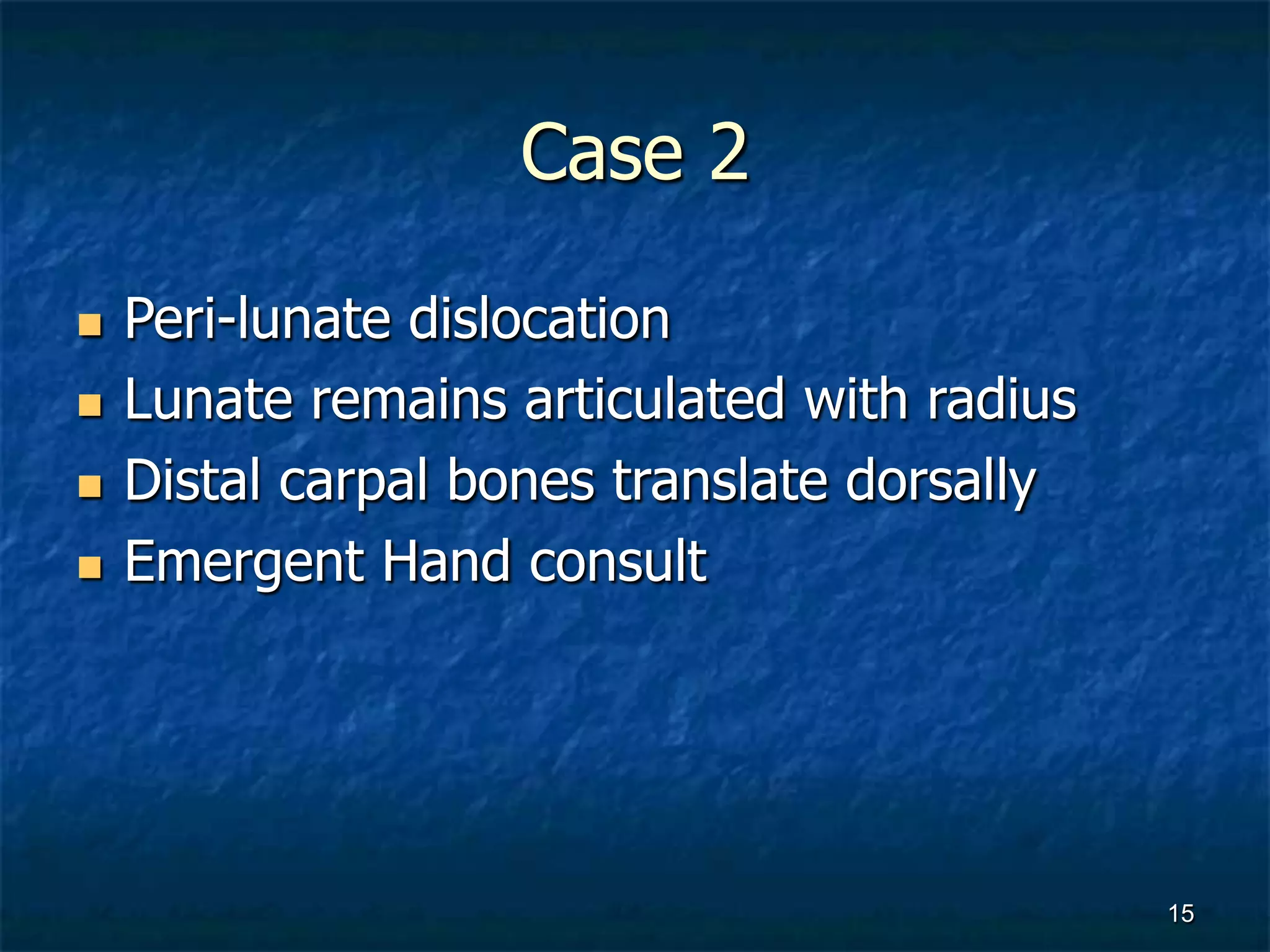 GEMC: Radiology: X-rays of the Hand and Wrist: Resident Training | PDF