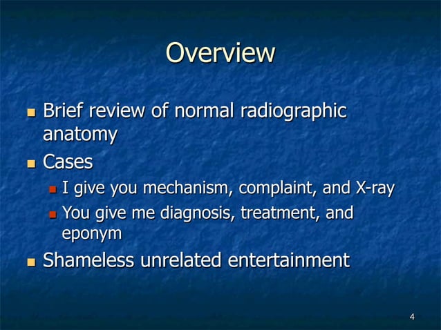 GEMC: Radiology: X-rays of the Hand and Wrist: Resident Training | PDF