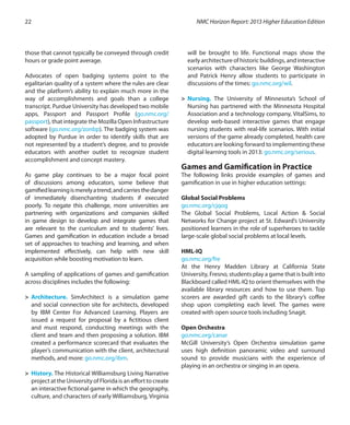 Games & gamification: 2013 Horizon HE | PDF