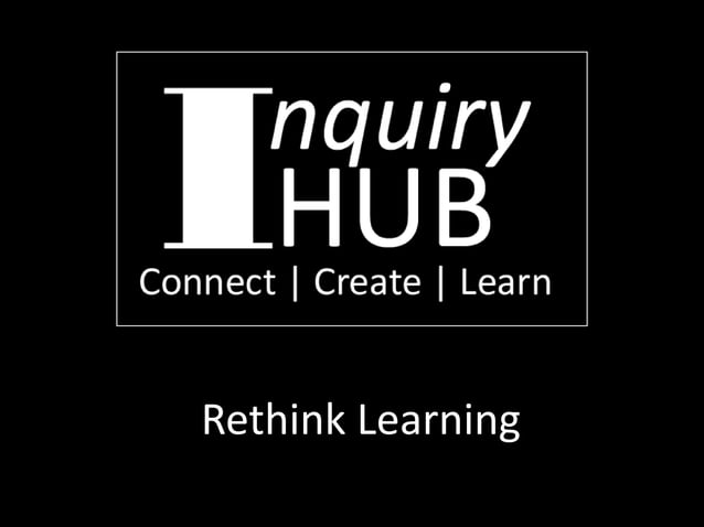 Inquiry Hub - Rethink Learning | PPT