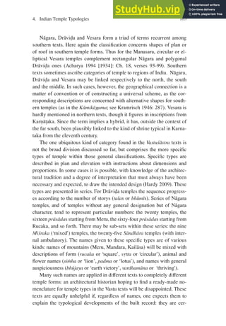 2013 - Indian Temple Typologies | PDF