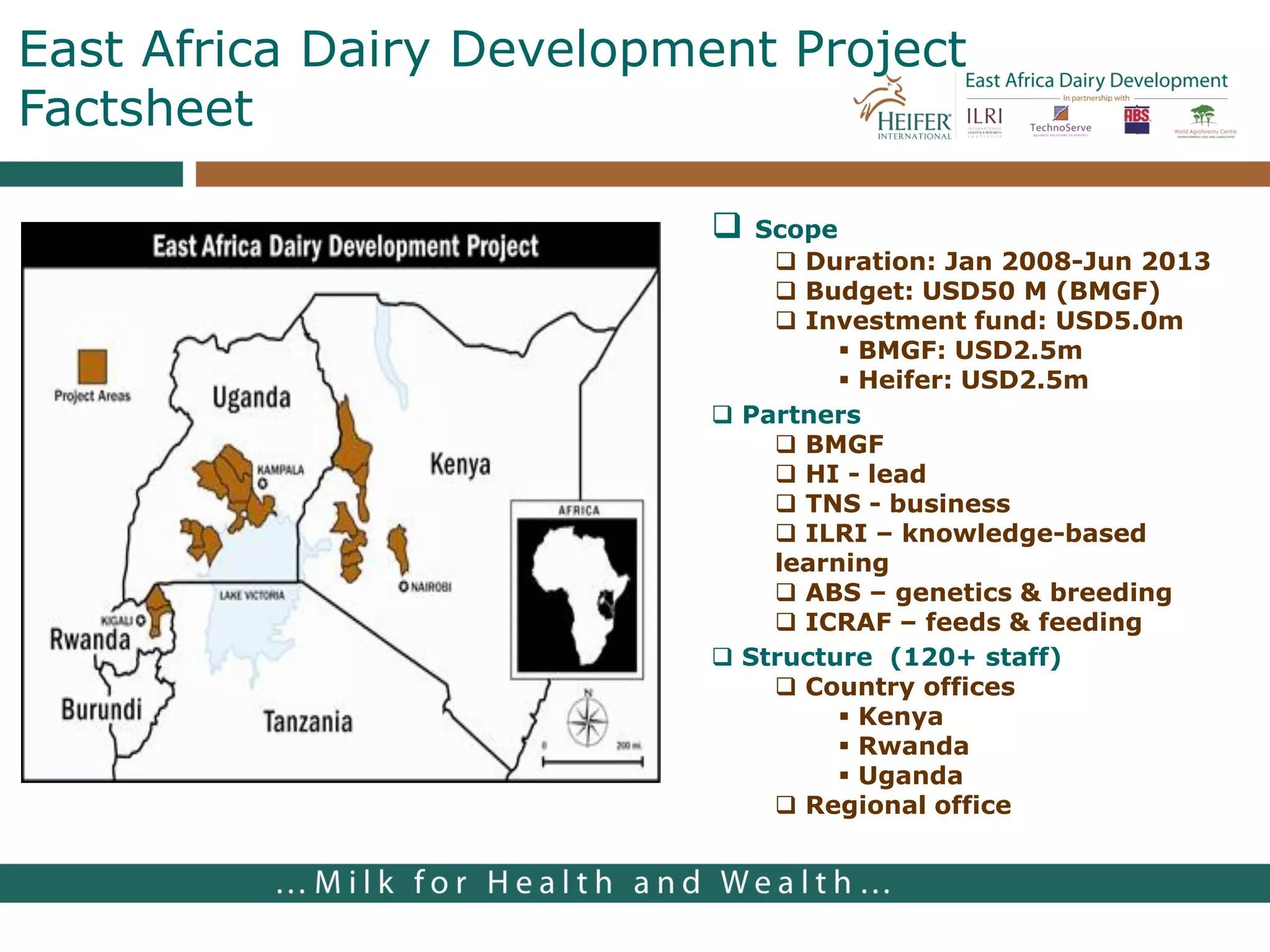 Dairy hubs in East Africa: Lessons from the East Africa Dairy ...