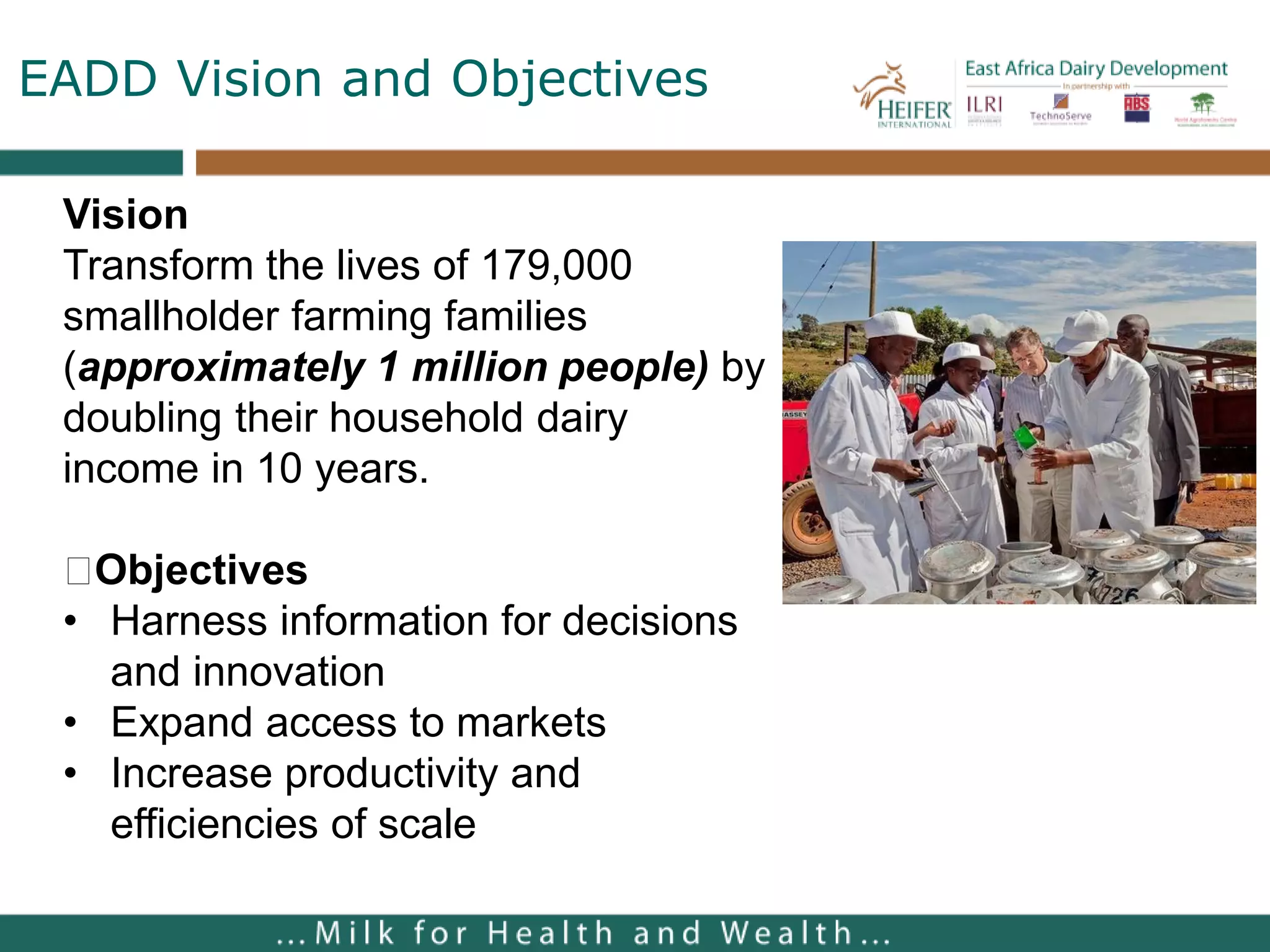 Dairy hubs in East Africa: Lessons from the East Africa Dairy ...