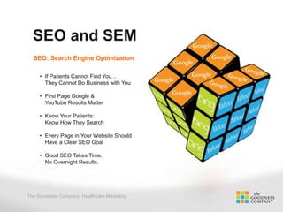 2013 Patrick Goodness lecture at the 6th Annual World Medical Tourism ...