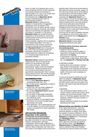 Technical Data Sheet of Mapelastic Smart by Mapei | PDF