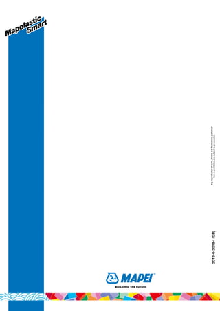Technical Data Sheet of Mapelastic Smart by Mapei | PDF