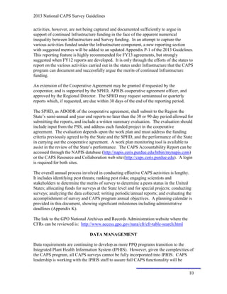 2013 National Survey Guidelines | PDF