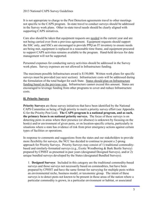 2013 National Survey Guidelines | PDF