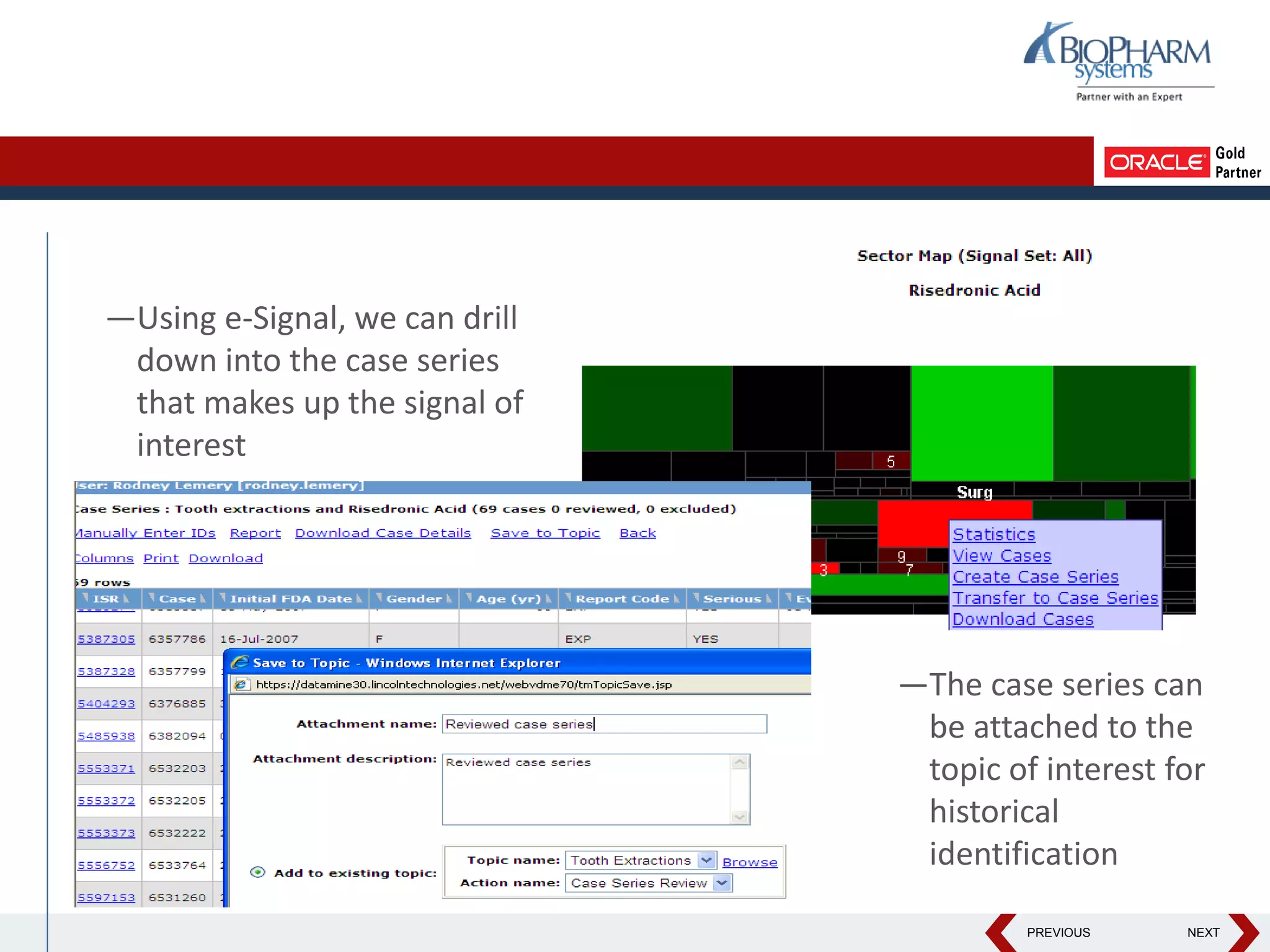 2013 OHSUG - Using Oracle's Empirica Topics to Document Your Signal ...