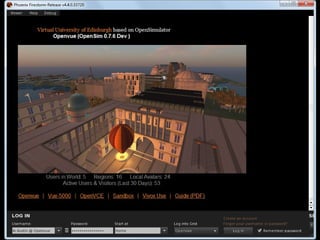 2013 open vce-opensim | PPT