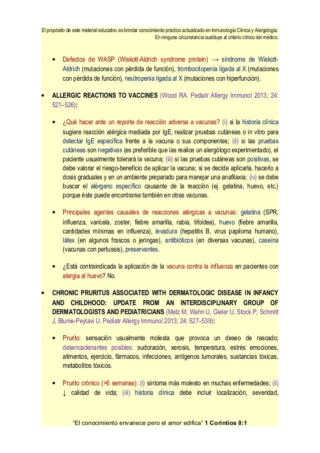 Perlas En Alergia E Inmunología Septiembre 2013