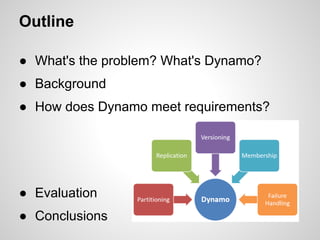 Dynamo Amazon’s Highly Available Key-value Store | PPT