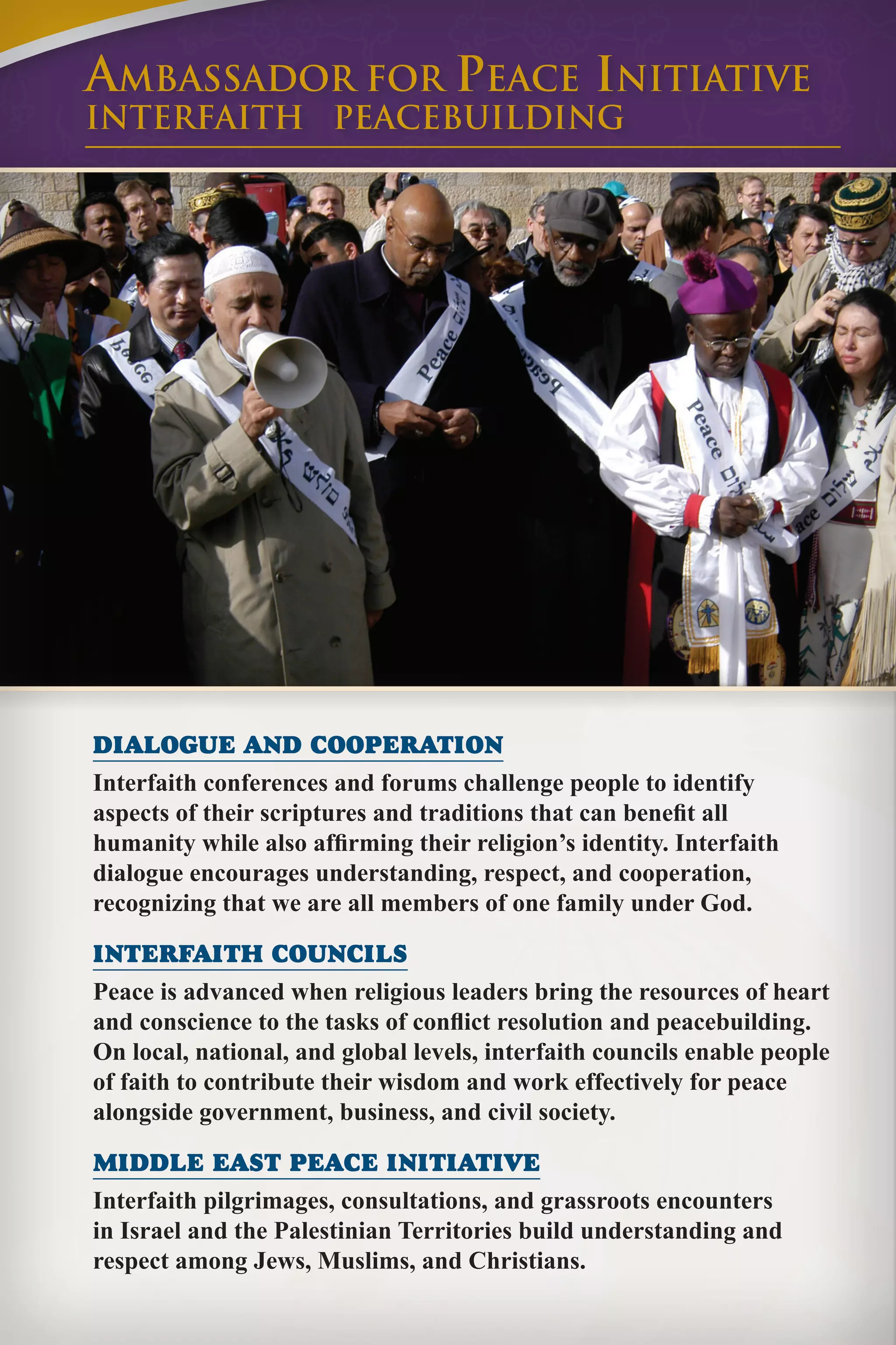 Ambassadors for Peace Handbook | PDF