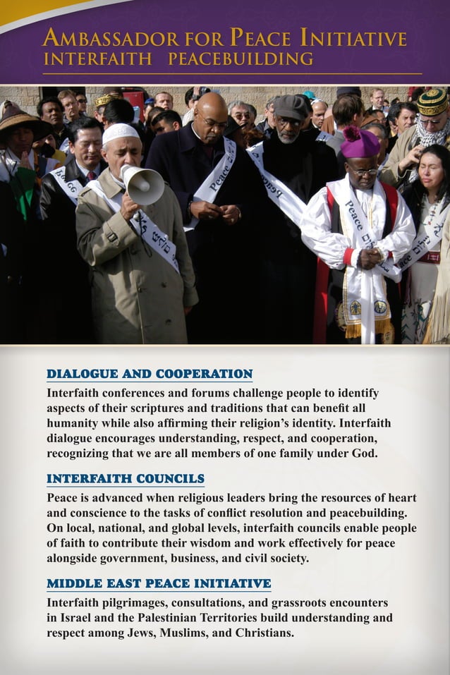 Ambassadors for Peace Handbook | PDF | Religion & Spirituality