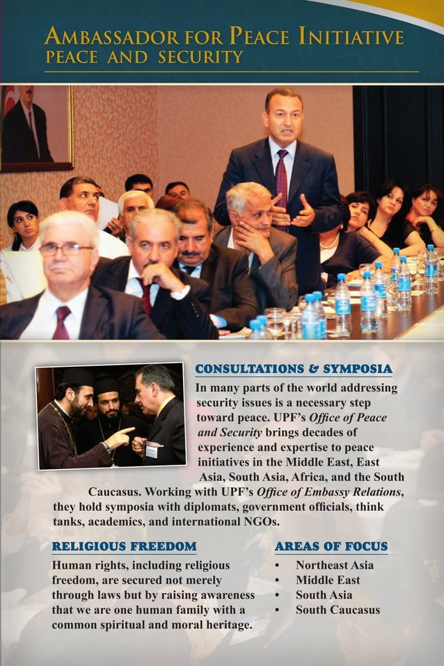 Ambassadors for Peace Handbook | PDF | Religion & Spirituality