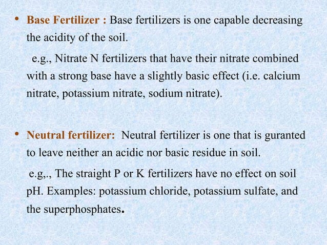 Fertilizer and its Classificstion | PPTX | Gardening | Home & Garden