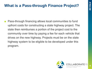 Hit the Roadway Running - Streamlining DOT project costs using PCM | PPT