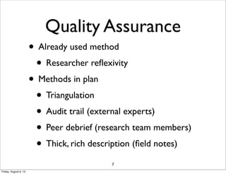 Quality Qualitative Research | PDF | Education