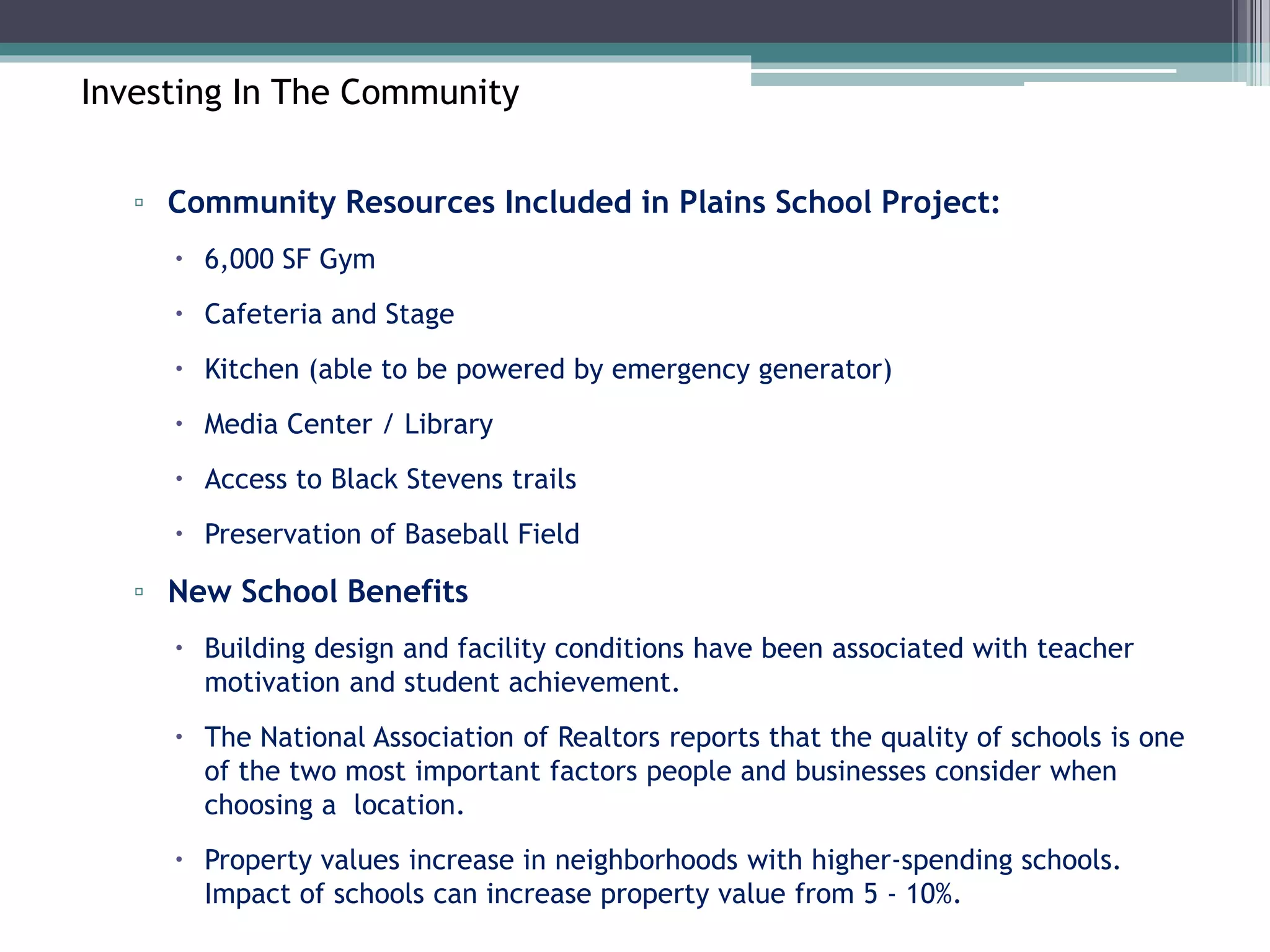 South Hadley Plains Elementary School Schematic Design presentation | PPT