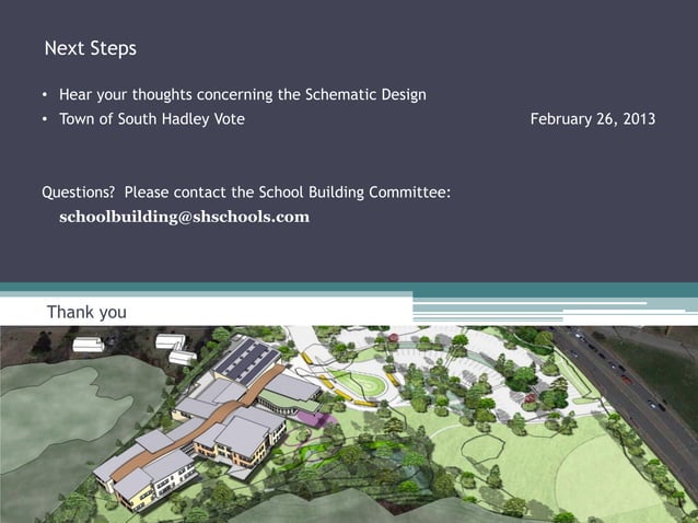 South Hadley Plains Elementary School Schematic Design presentation | PPT