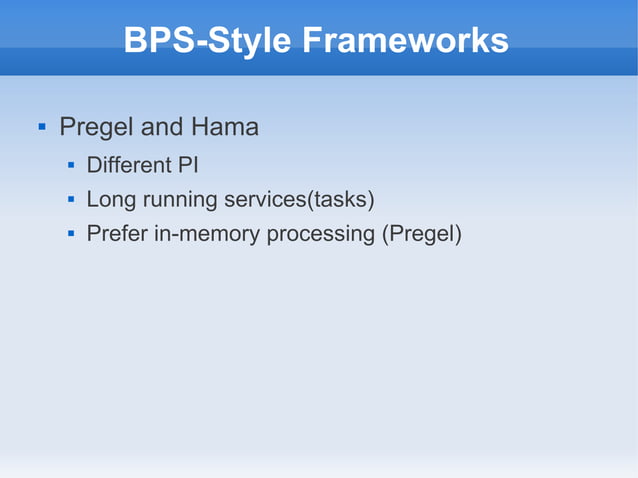 An Enhanced MapReduce Model (on BSP) | PDF | Databases | Computer Software and Applications