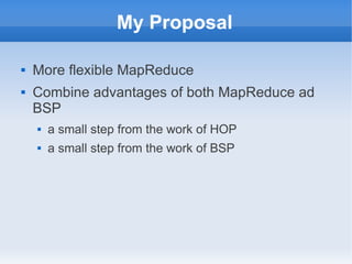 An Enhanced MapReduce Model (on BSP) | PDF | Databases | Computer Software and Applications