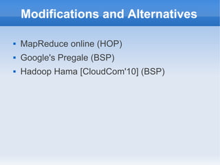 An Enhanced MapReduce Model (on BSP) | PDF | Databases | Computer Software and Applications