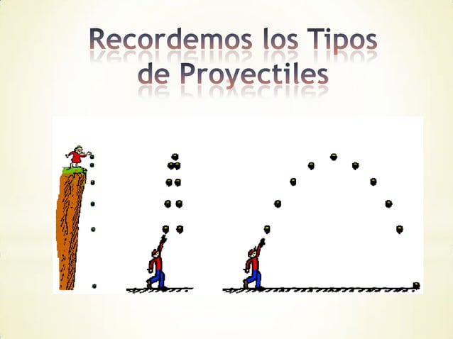 Repaso del movimiento de proyectiles | PPTX | Physics | Science