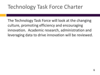 Technology Task Force Meeting | PPTX