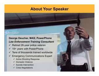 Active Shooter Response: What 911 Needs to Know. (A PowerPhone Webinar ...