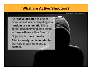 Active Shooter Response: What 911 Needs to Know. (A PowerPhone Webinar ...