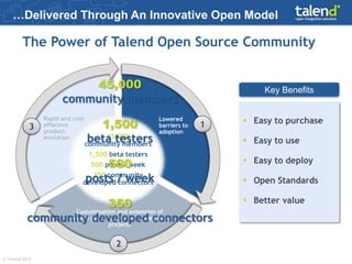 Talend and Savoir-faire Linux Present Open Data Management | PPTX ...