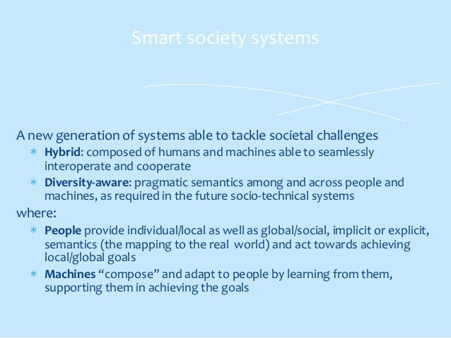 Smart Society, Picture This!