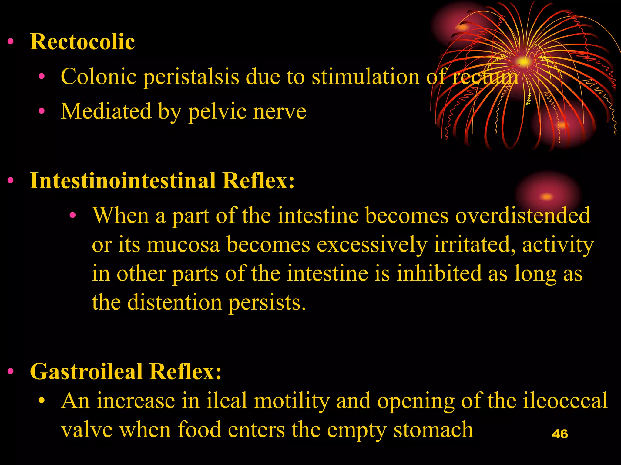 Motility in small intestine | PPT