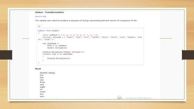 20130329 introduction to linq | PPT