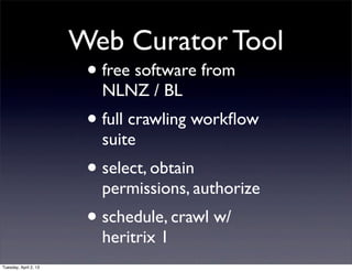 web archiving tools and technologies | PDF