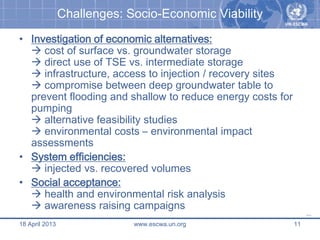 R. Klingbeil, 2013: Managed Aquifer Recharge - MAR and Aquifer Storage ...