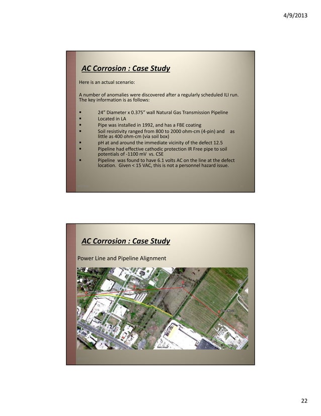 Presentation: Induced AC Interference, Corrosion & Mitigation | PDF