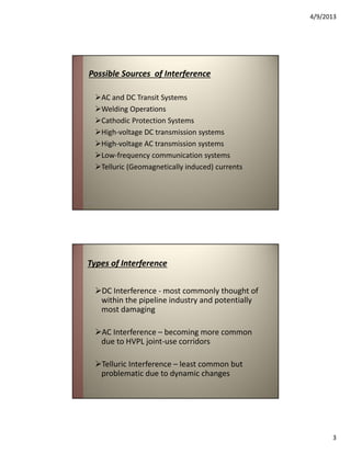 Presentation: Induced AC Interference, Corrosion & Mitigation | PDF