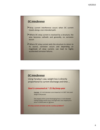 Presentation: Induced AC Interference, Corrosion & Mitigation | PDF