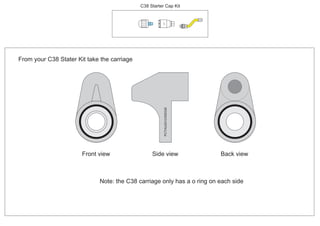 C38 Cap Starter Kit For Pumps Under 21 litres per minute | PPT