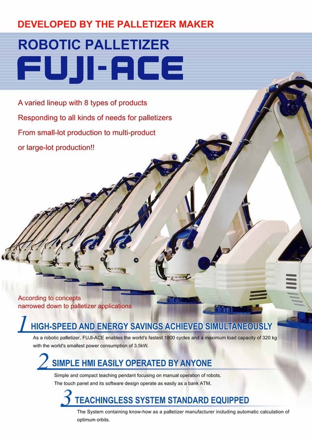 Fuji Ace Catalog 201604(En) | PDF | Robotics | Technology & Computing