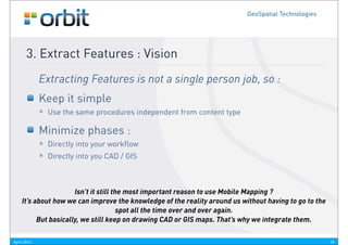 Orbit GT Mobile Mapping Solutions | PDF