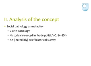 Social Pathology & Postmetaphysical Thinking | PPT