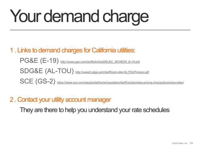 Electricity peak demand charges overview | PPTX | Gas and Electric ...