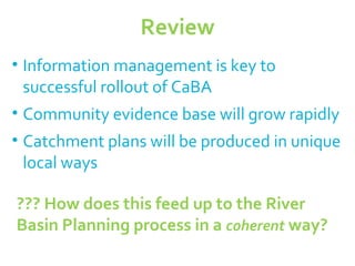 CaBA Knowledge Management Framework | PPT