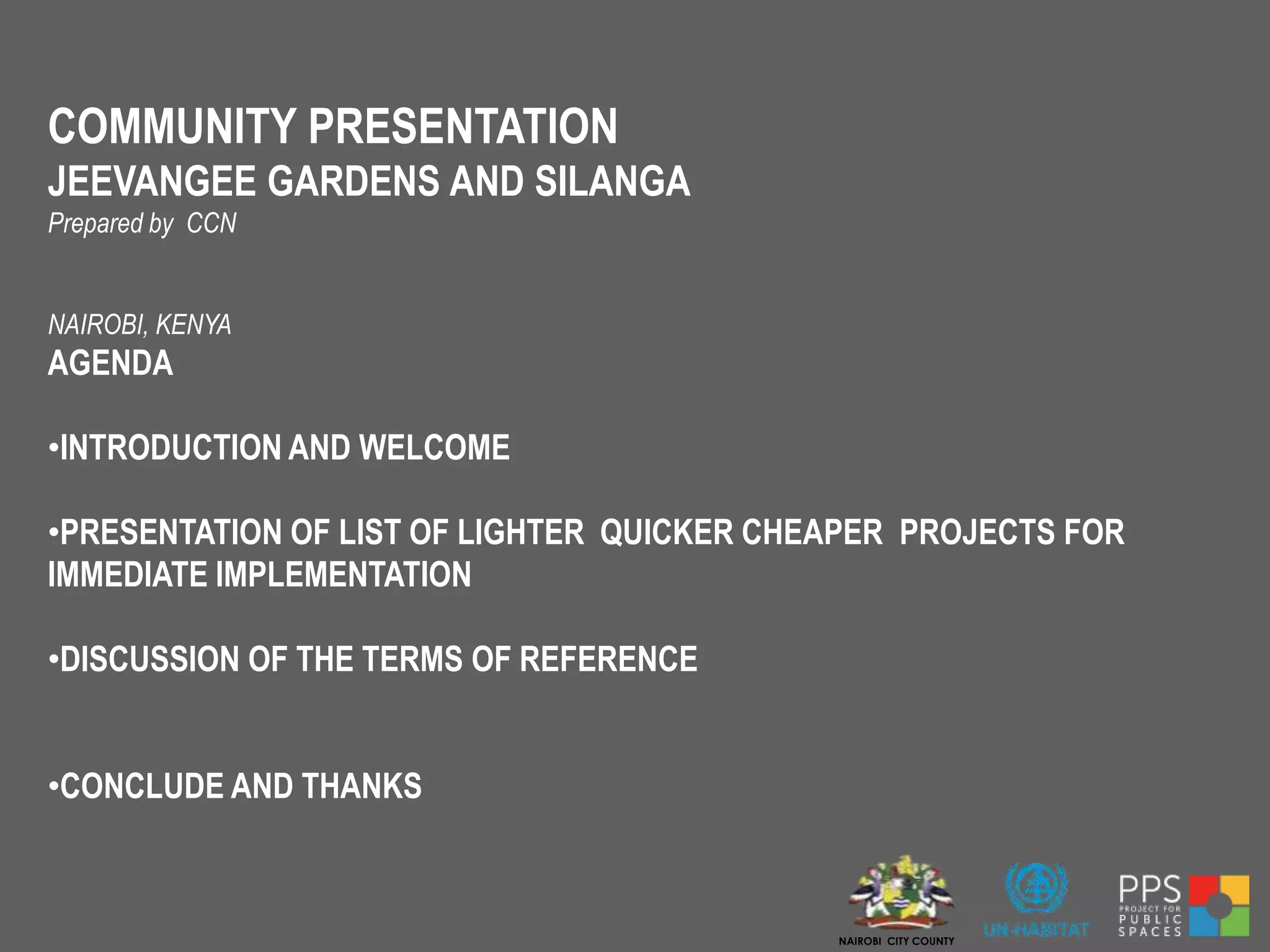 Proposed Ecological Destruction of Jeevanjee Gardens by UN-Habitant and Nairobi County | PPTX